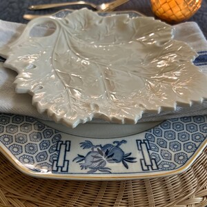 Vintage Leaf Plates, Maple Leaf Plates, Set of Six Leaf Plates, Fall ...