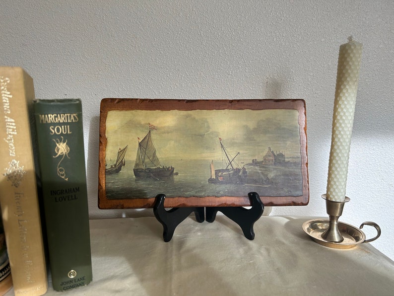Vintage Nautical Decor, Vintage Nautical Wall Art, Nautical Wood Art ...