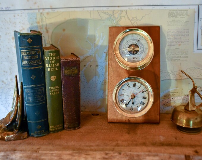 Vintage Weather Station, Weather Station, Vintage Barometer, Vintage ...