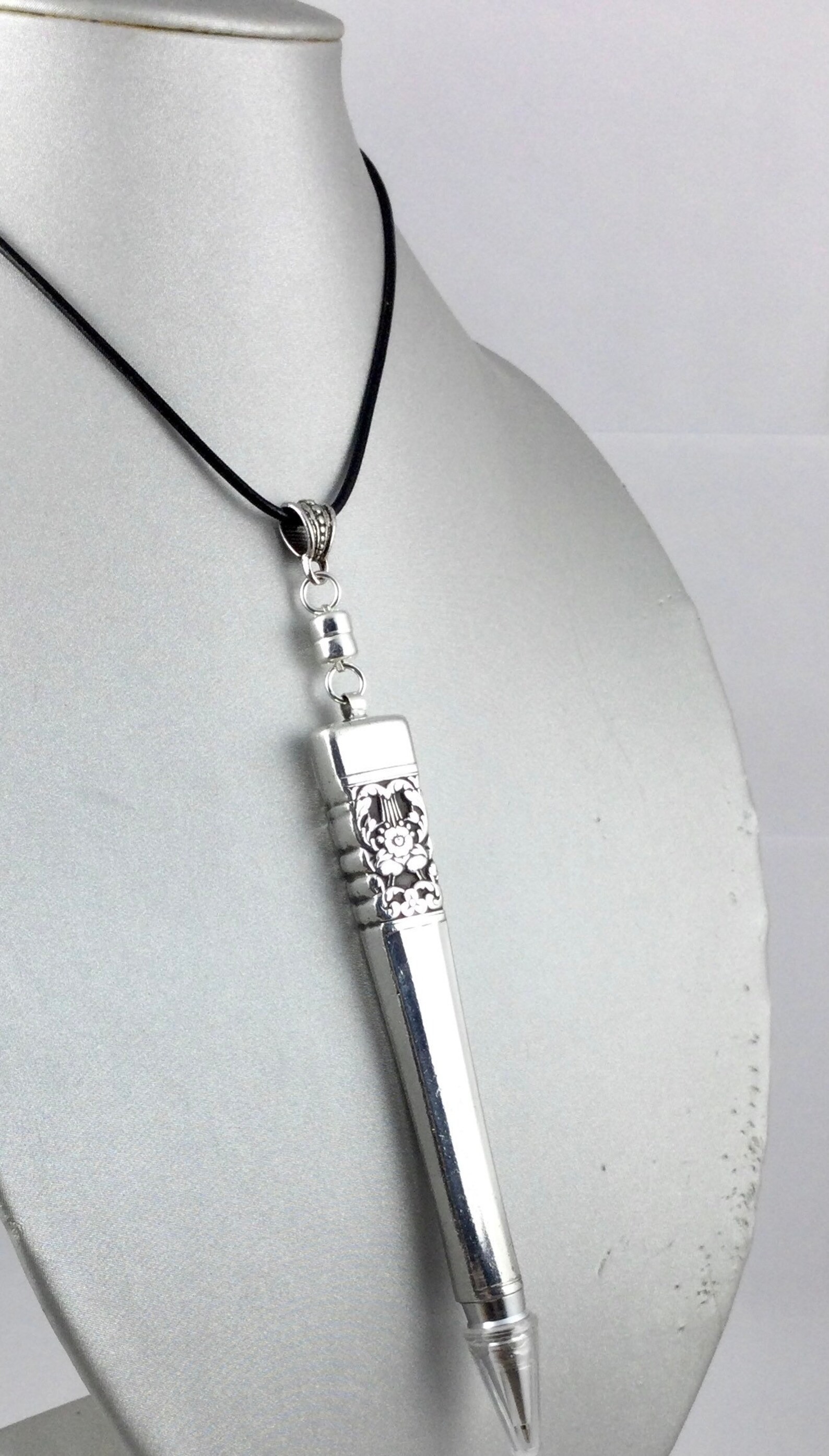 Detachable Ink Pen Necklace Vintage Ink Pen 5479 | Etsy