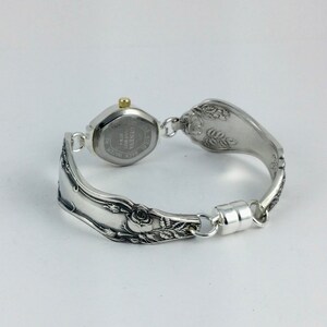 Spoon Handle Watch - Size 6 1/4 Inches - Silver / Gold Watch - # 8504 ...