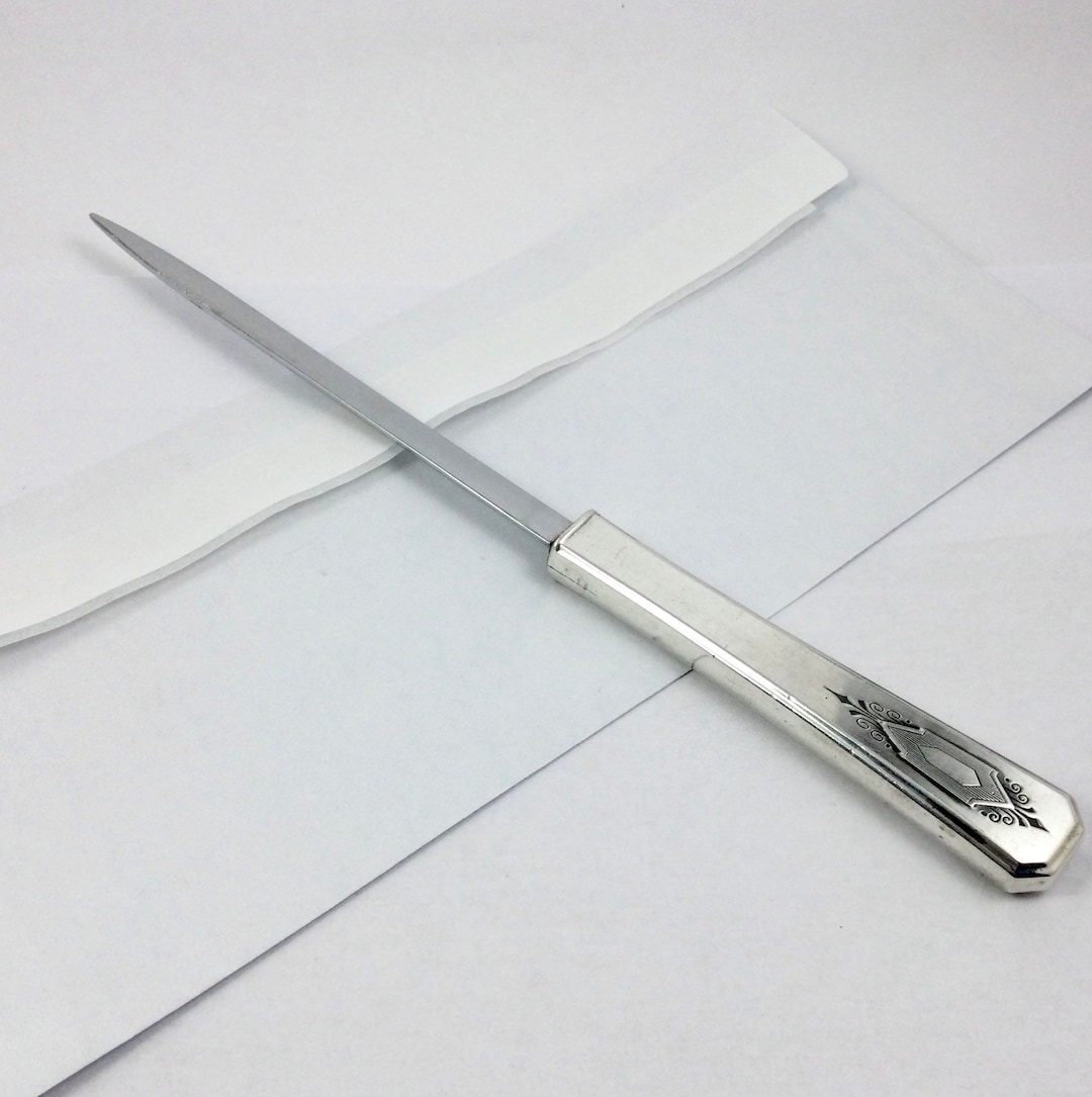 Vintage Letter Knife - Flatware Letter Opener - # 9187 - Etsy