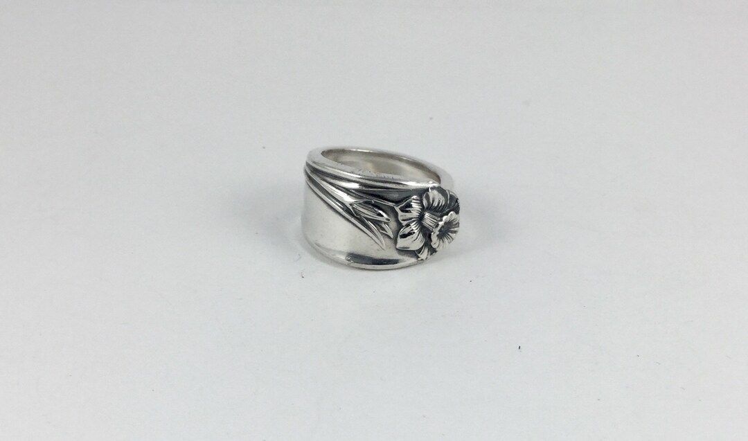 Spoon Ring - Sizes 6-10 - Spoon Ring Band - Flatware Jewelry - # 10791 ...