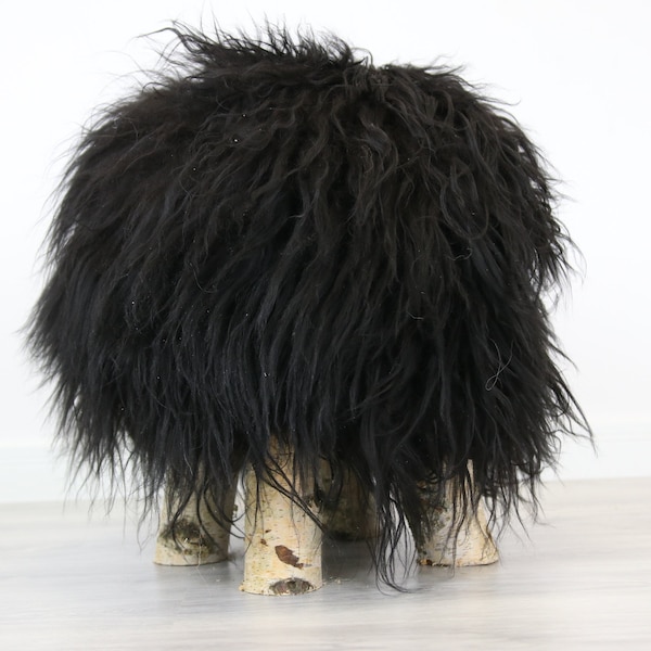 Fur Stool - Etsy