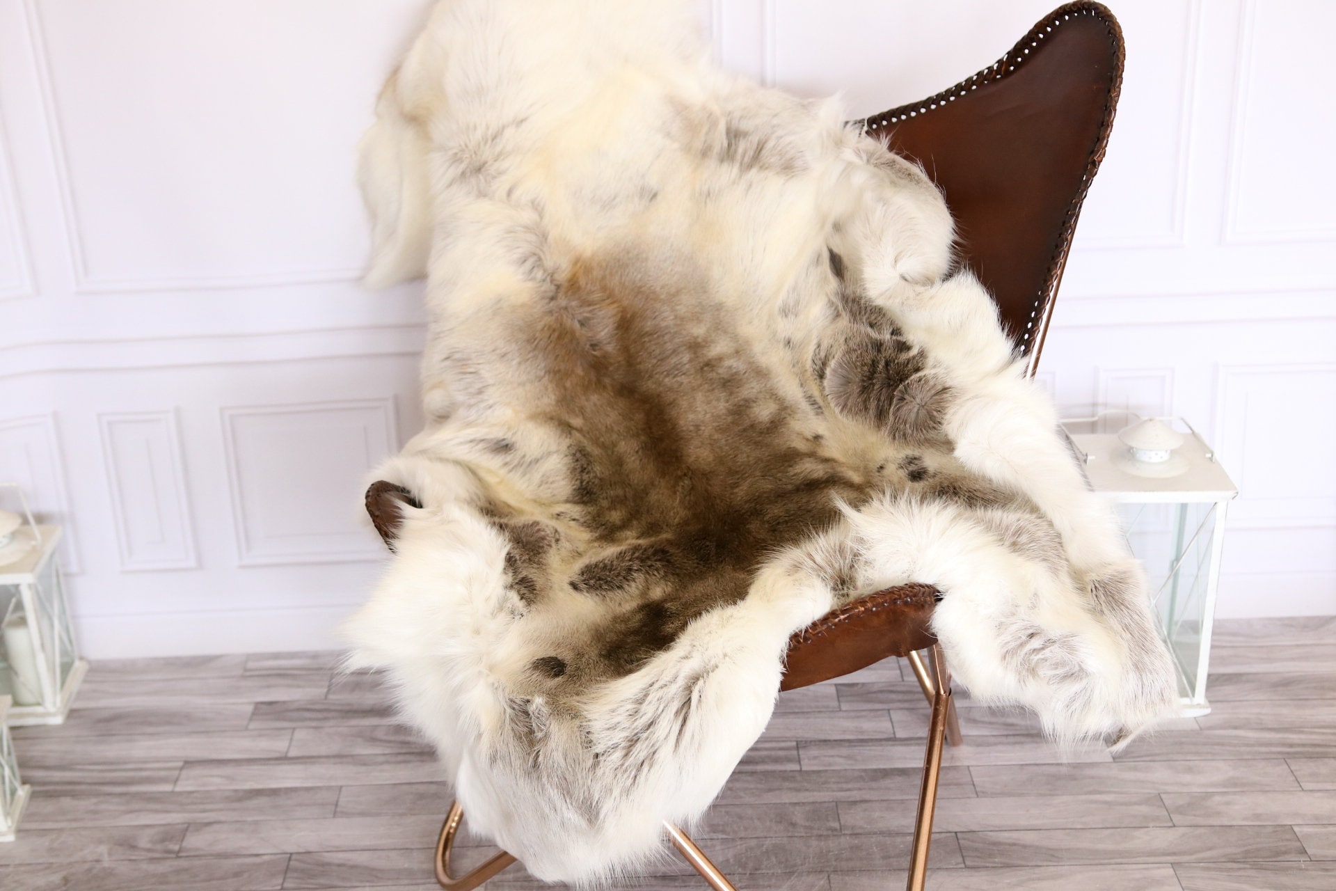 Reindeer Hide | Reindeer Rug | Reindeer Skin | Scandinavian Style ...