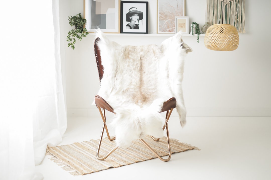 Reindeer Hide Reindeer Rug Reindeer Skin Throw XXL EXTRA LARGE ...
