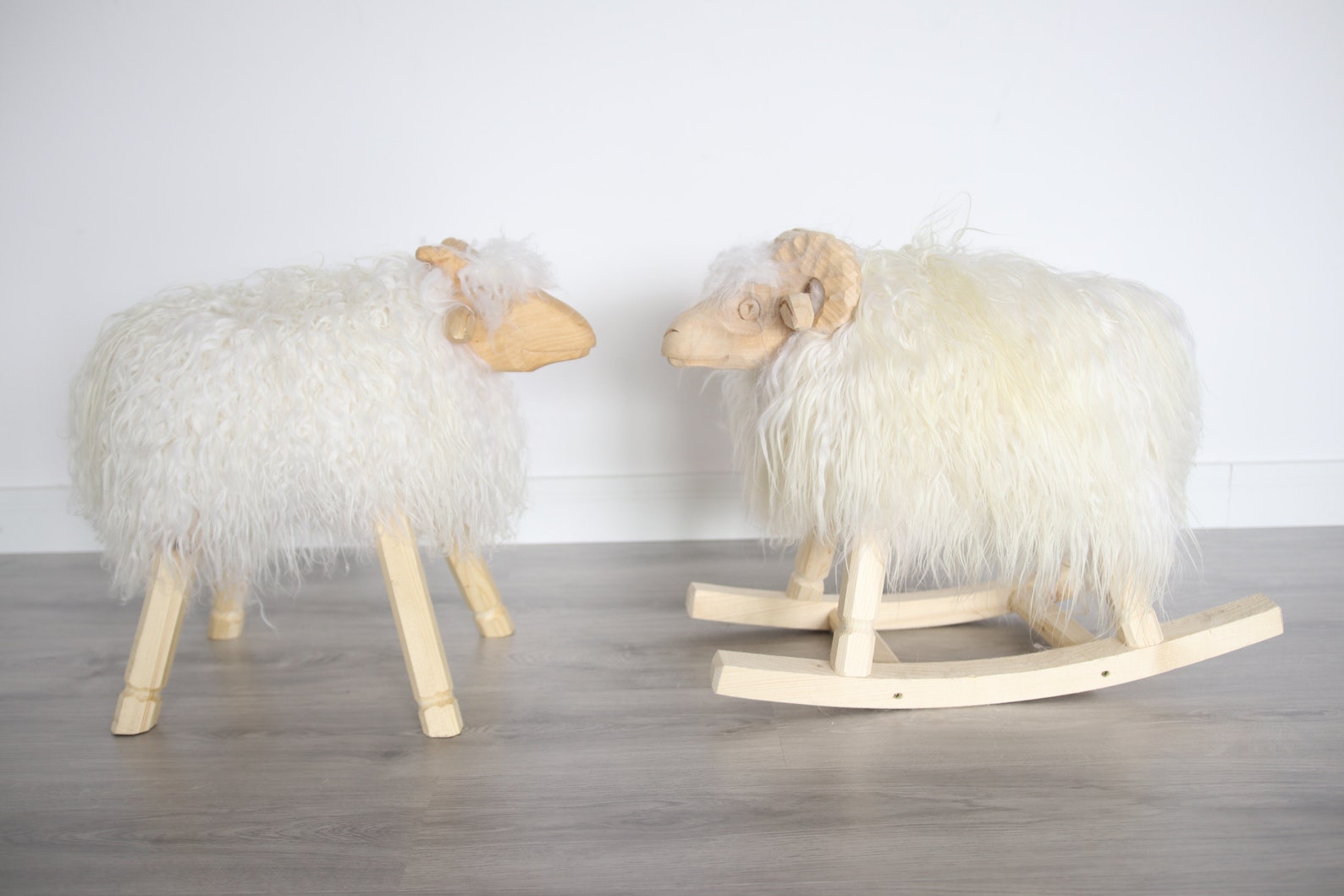 Rocking Sheep Lamb Rocking Horse Rocking Toy Baby Rocker - Etsy