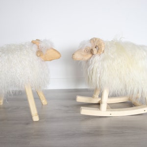 Rocking Sheep Lamb Rocking Horse Rocking Toy | Baby Rocker | Baby ...
