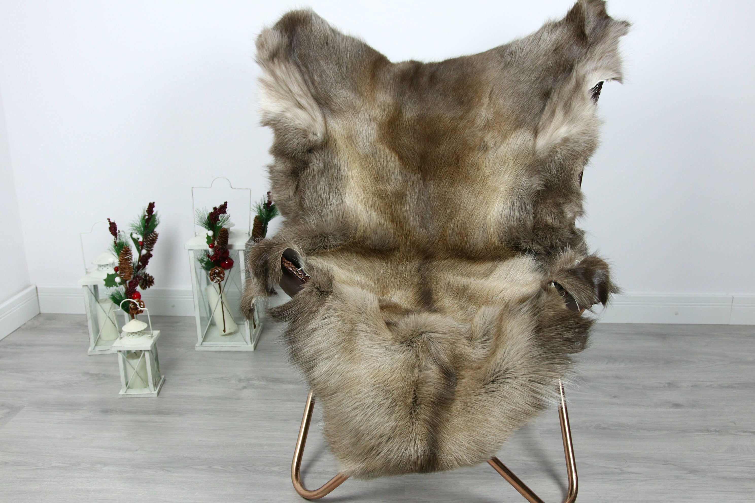 Reindeer Hide | Reindeer Rug | Reindeer Skin | Throw - Scandinavian ...