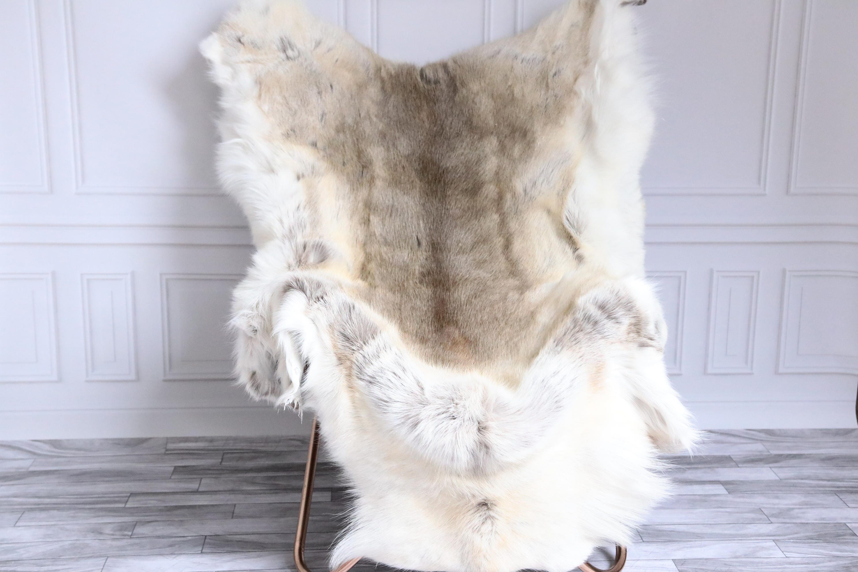 Reindeer Hide | Reindeer Rug | Reindeer Skin | Throw XXL EXTRA Large ...