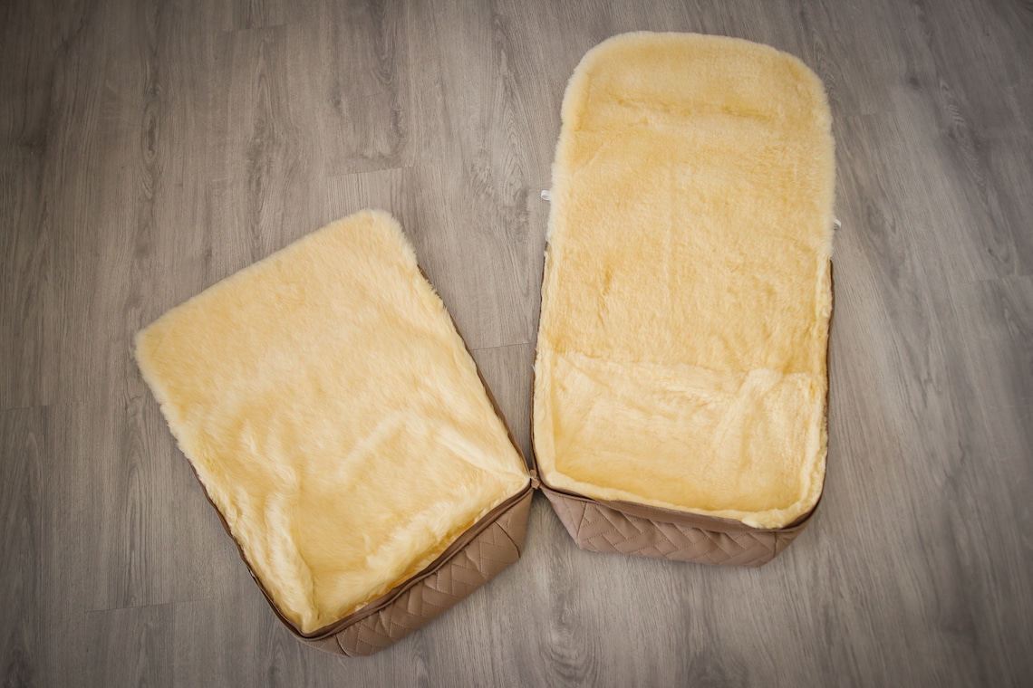 Real Natural Sheepskin Fur Universal Waterproof Footmuff Very - Etsy