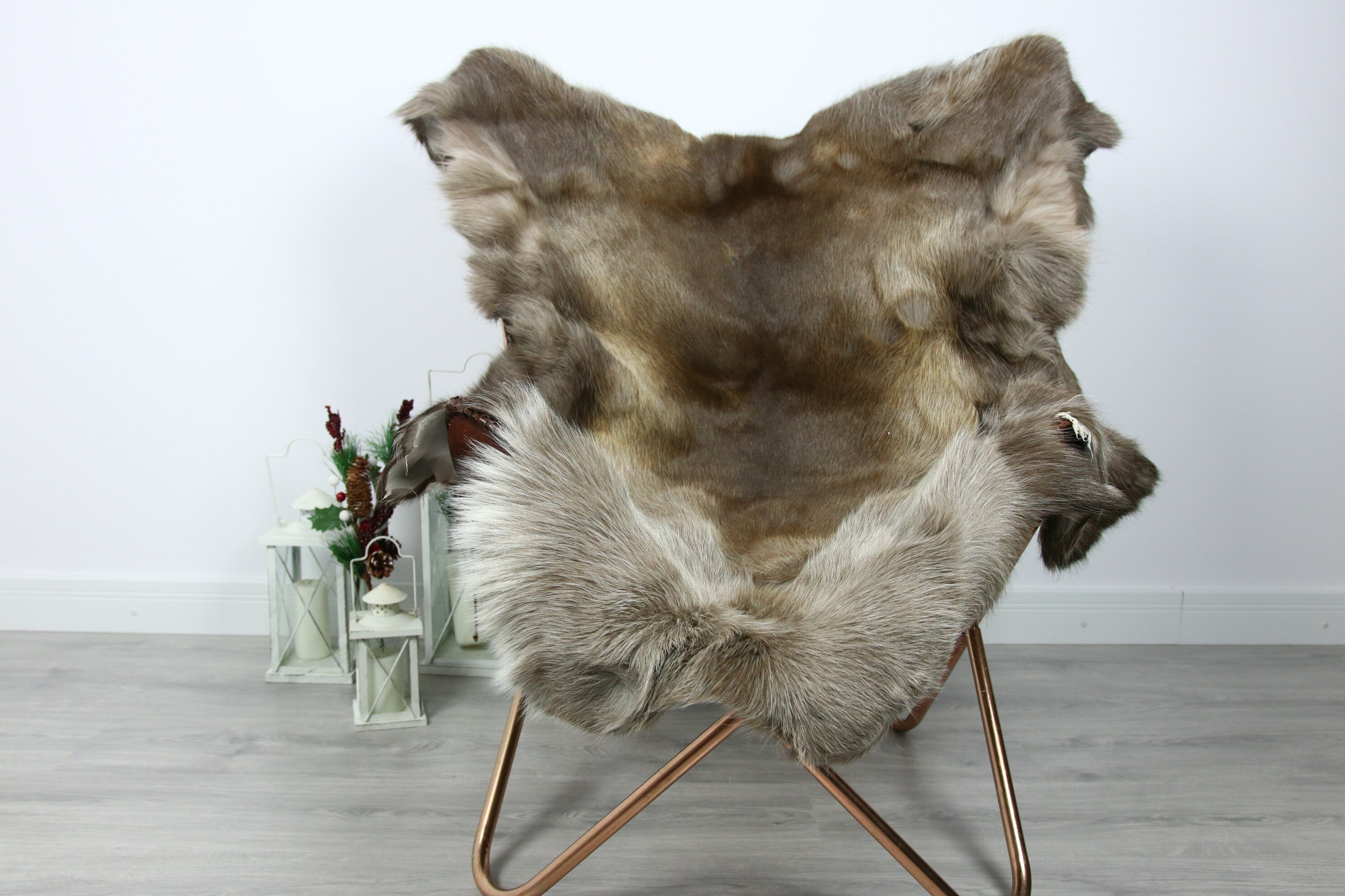 Reindeer Hide | Reindeer Rug | Reindeer Skin | Throw - Scandinavian ...