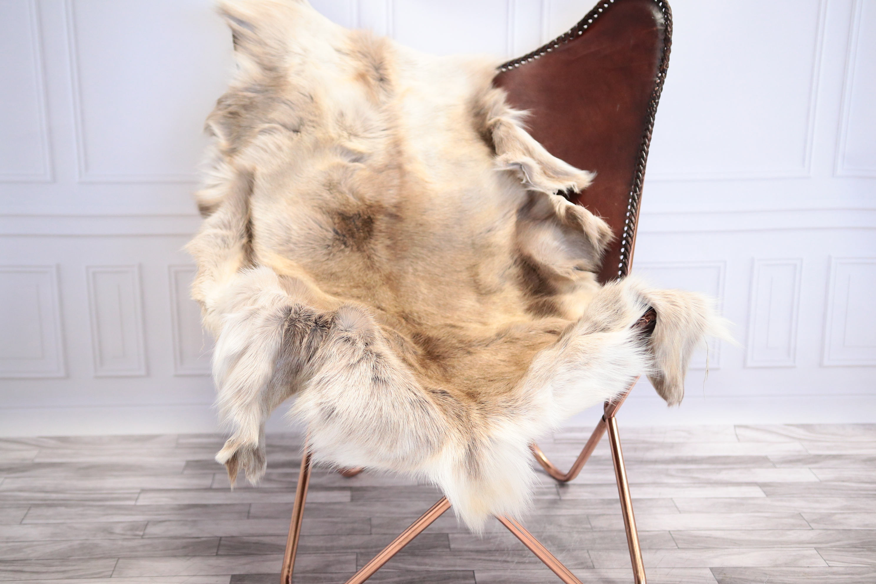 Reindeer Hide | Reindeer Rug | Reindeer Skin | Throw L Large ...