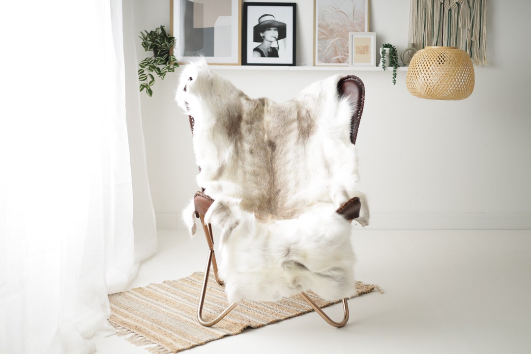 Reindeer Hide Reindeer Rug Reindeer Skin Throw XXL EXTRA LARGE ...