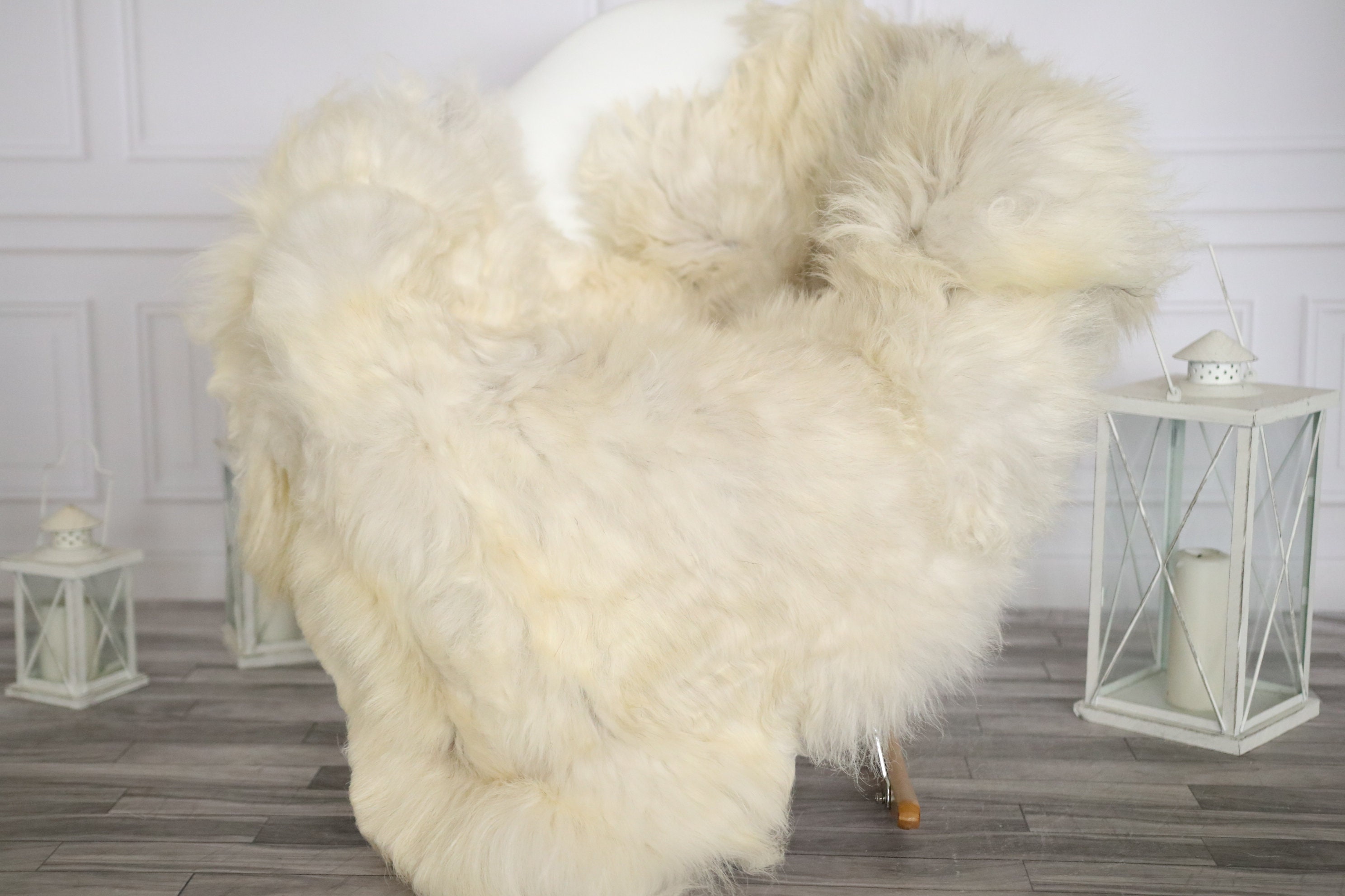 Organic Sheepskin Rug, Real Sheepskin Rug, Gute Sheepskin, Beige ...