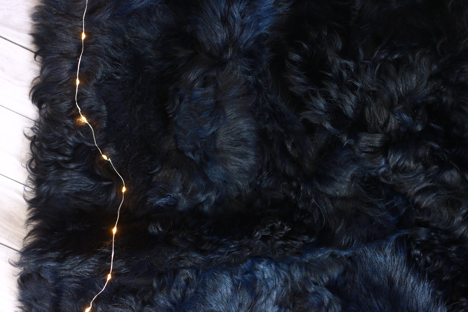 ON SALE Sheepskin Throw | Navy Blue Bed Throw | Navy Fur Throw | Sofa ...