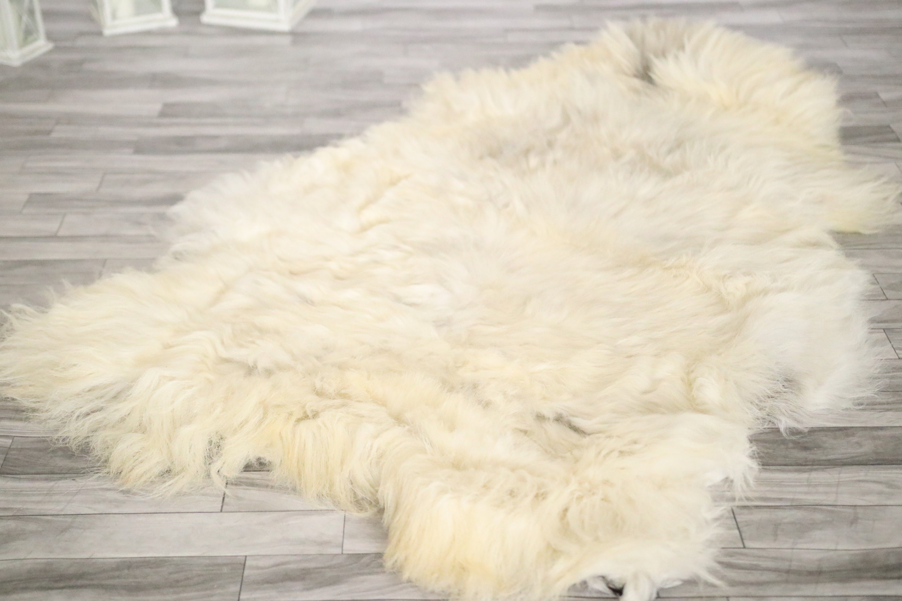 Organic Sheepskin Rug, Real Sheepskin Rug, Gute Sheepskin, Beige ...