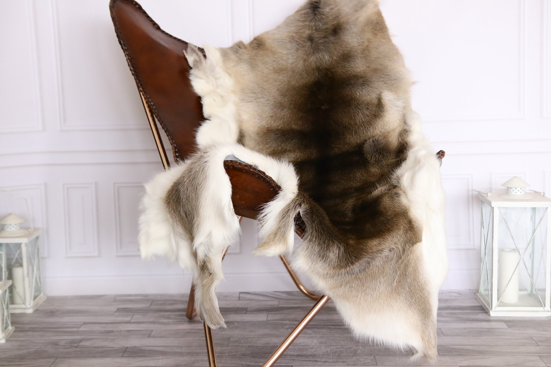 Reindeer Hide | Reindeer Rug | Reindeer Skin | Scandinavian Style ...