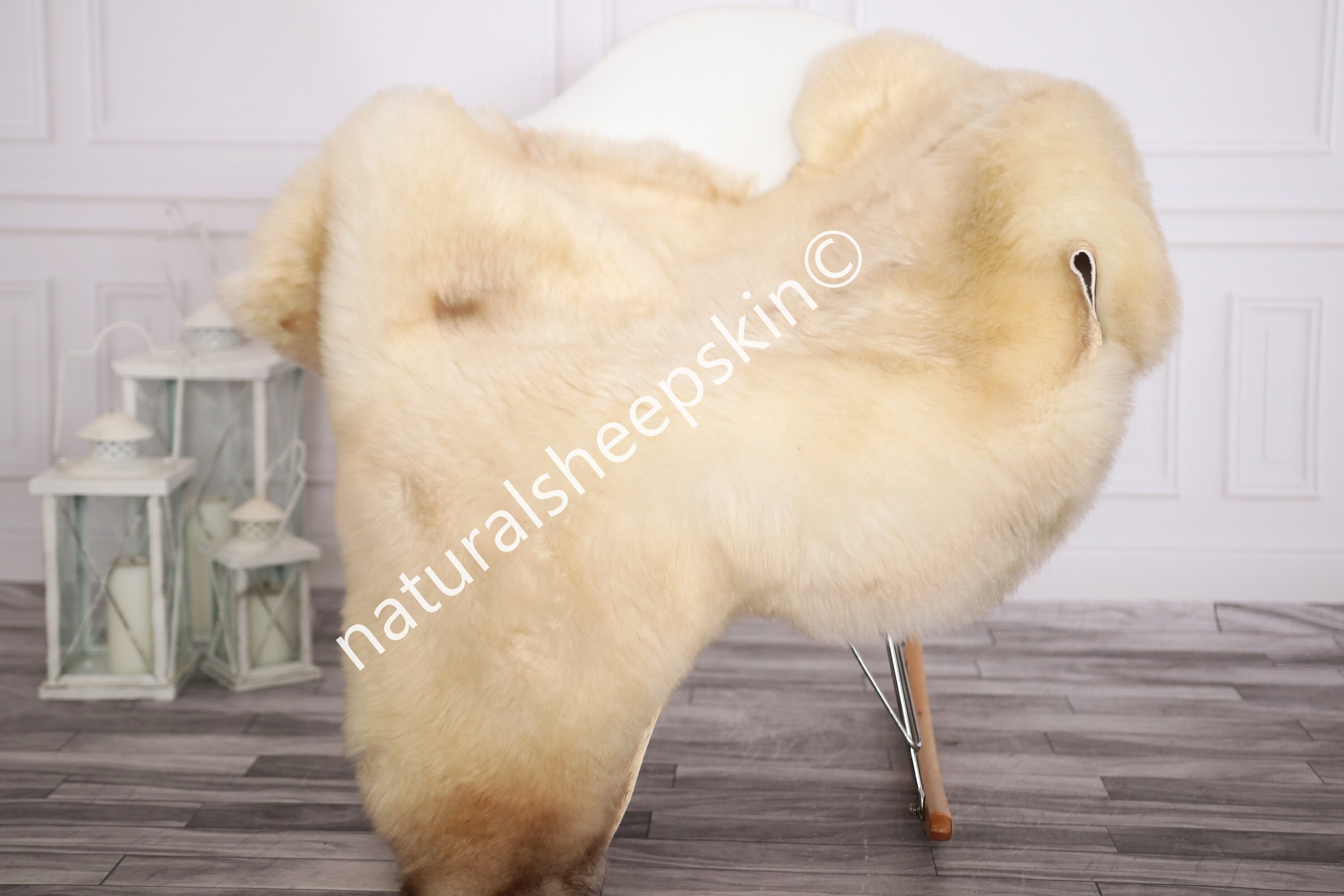 Sheepskin Rug | Real Sheepskin Rug | Shaggy Rug | Chair Cover ...