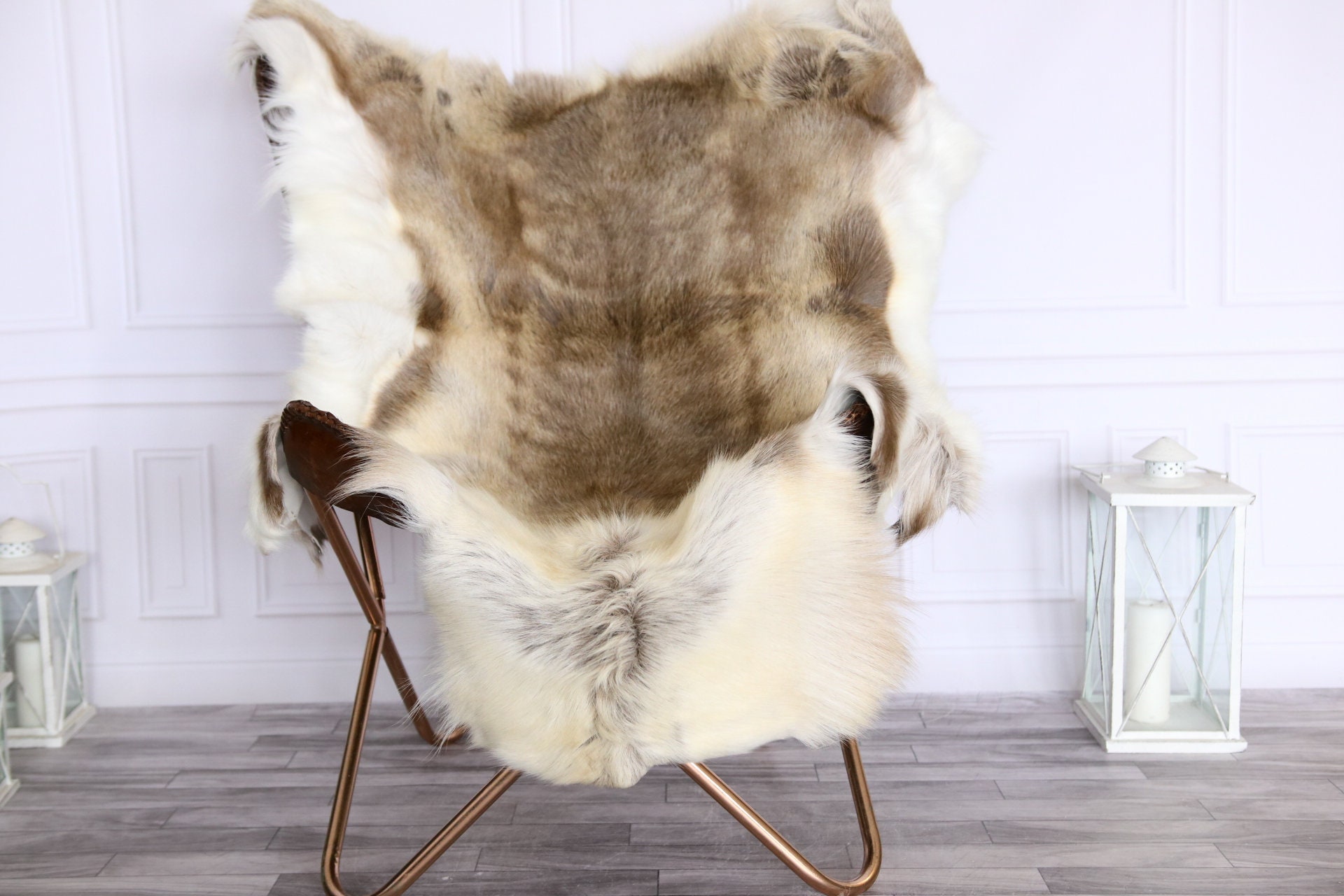 Reindeer Hide | Reindeer Rug | Reindeer Skin | Scandinavian Style ...