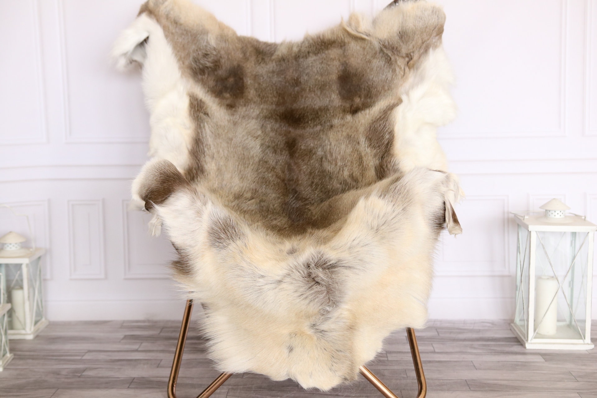 Reindeer Hide | Reindeer Rug | Reindeer Skin | Scandinavian Style ...