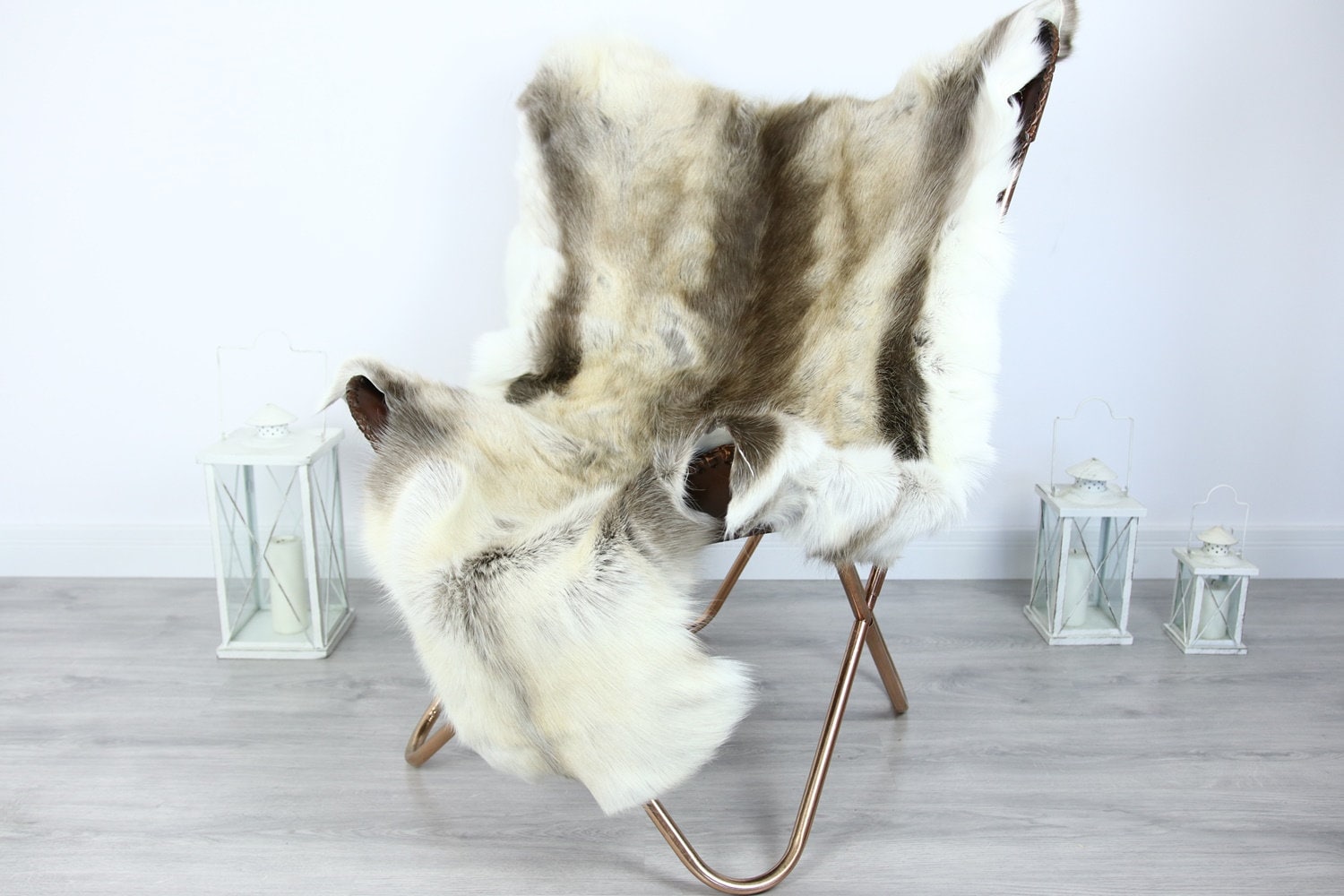 Reindeer Hide | Reindeer Rug | Reindeer Skin | Throw XXL EXTRA LARGE ...