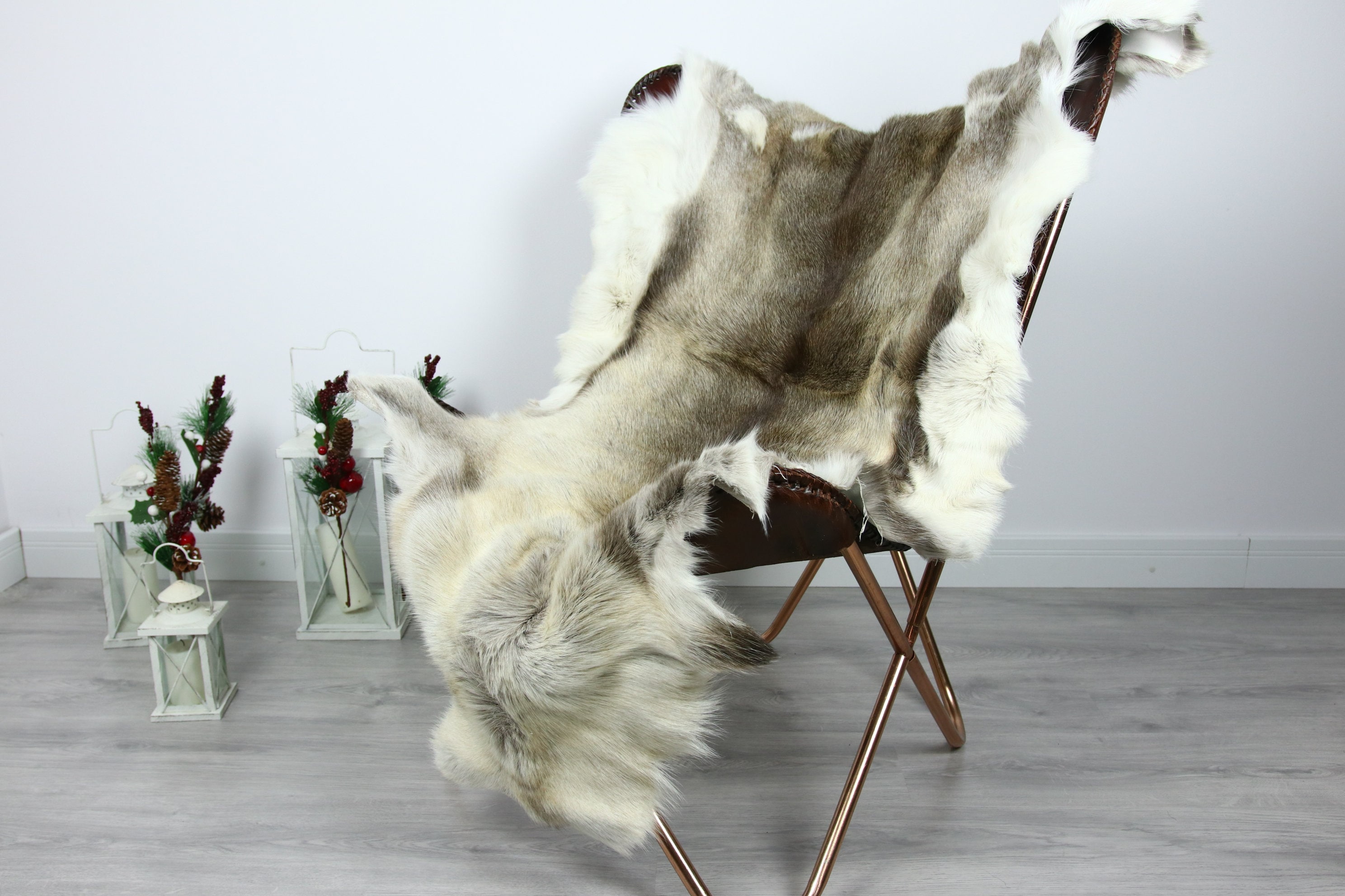 Reindeer Hide | Reindeer Rug | Reindeer Skin | Throw - Scandinavian ...