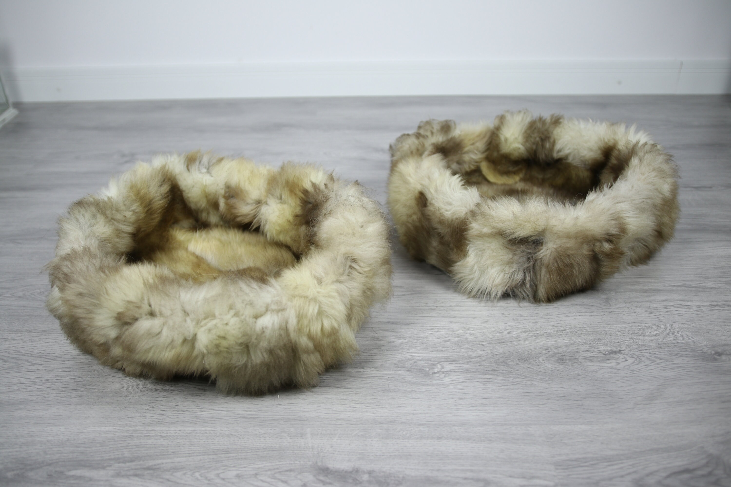 Sheepskin Cat bed | Sheepskin Dog bed | Cat Pouf | Dog Pouf | Sheepskin ...