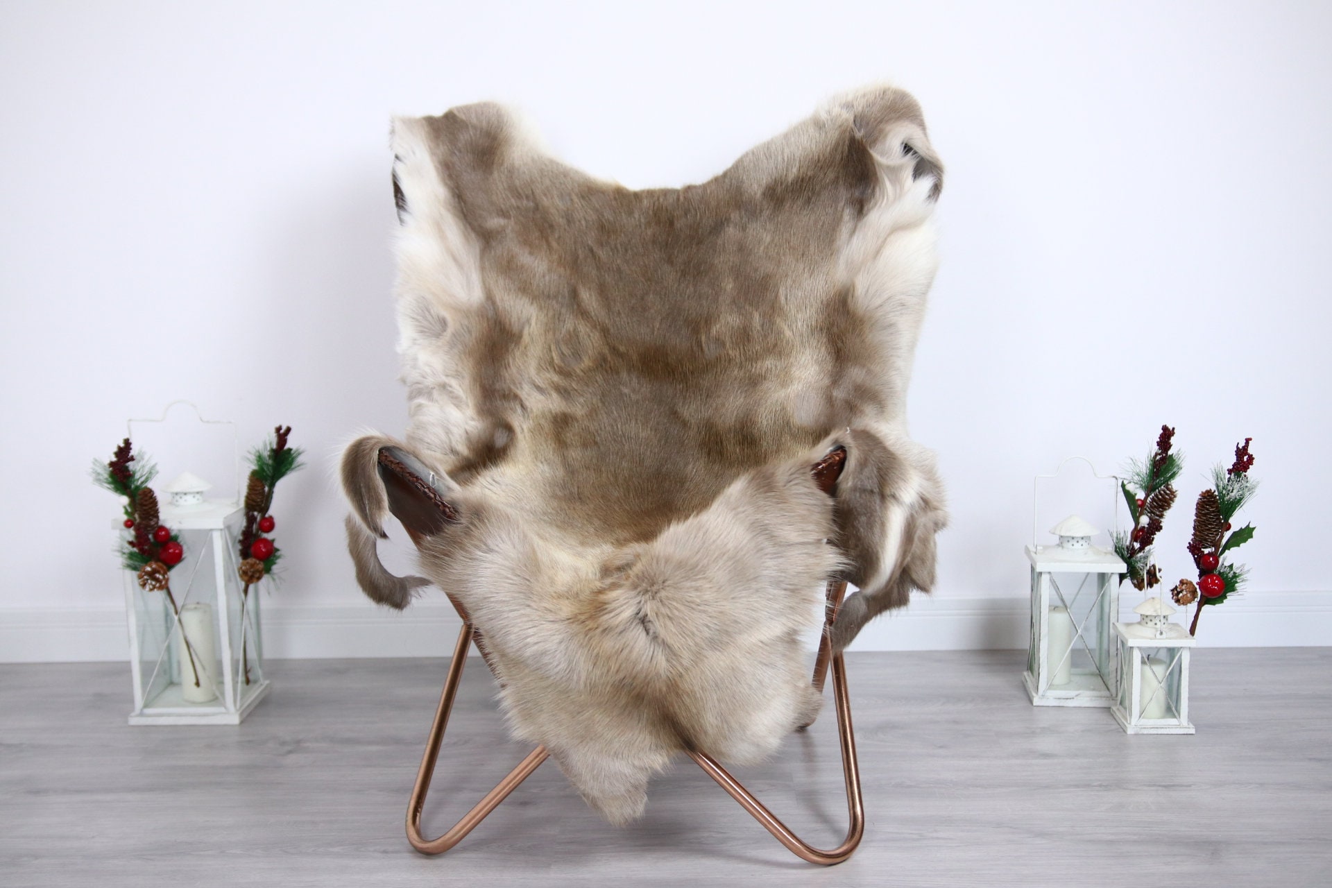 Reindeer Hide | Reindeer Rug | Reindeer Skin | Throw - Scandinavian ...