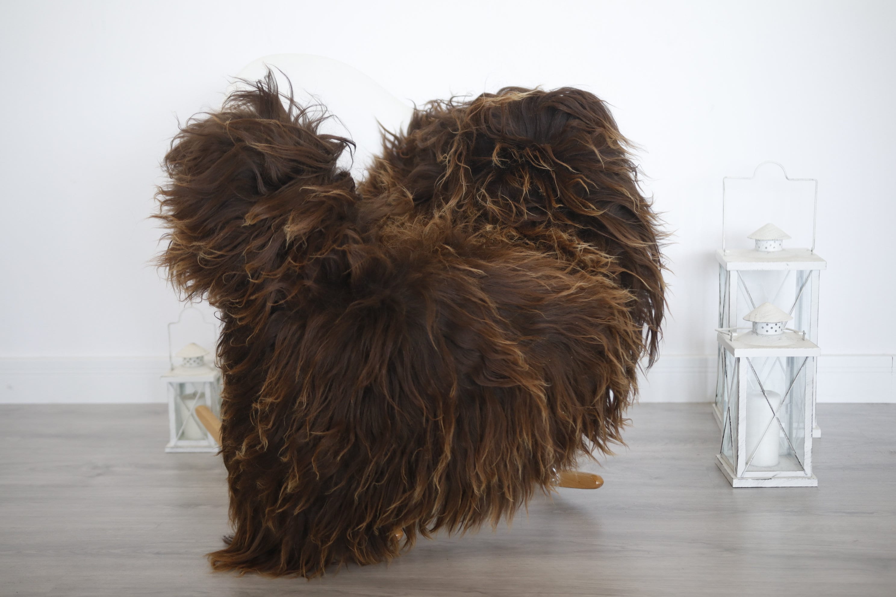 Real Icelandic Sheepskin Rug Scandinavian Decor Sofa Sheepskin throw ...