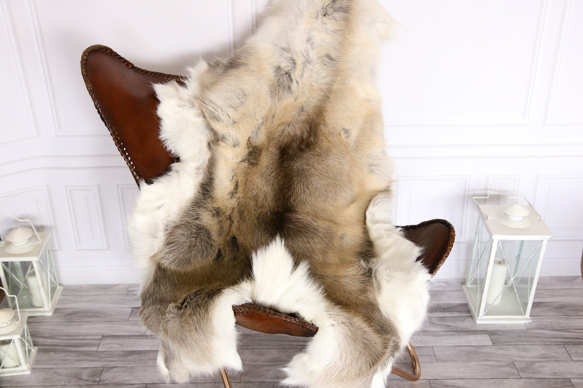 Reindeer Hide | Reindeer Rug | Reindeer Skin | Scandinavian Style ...