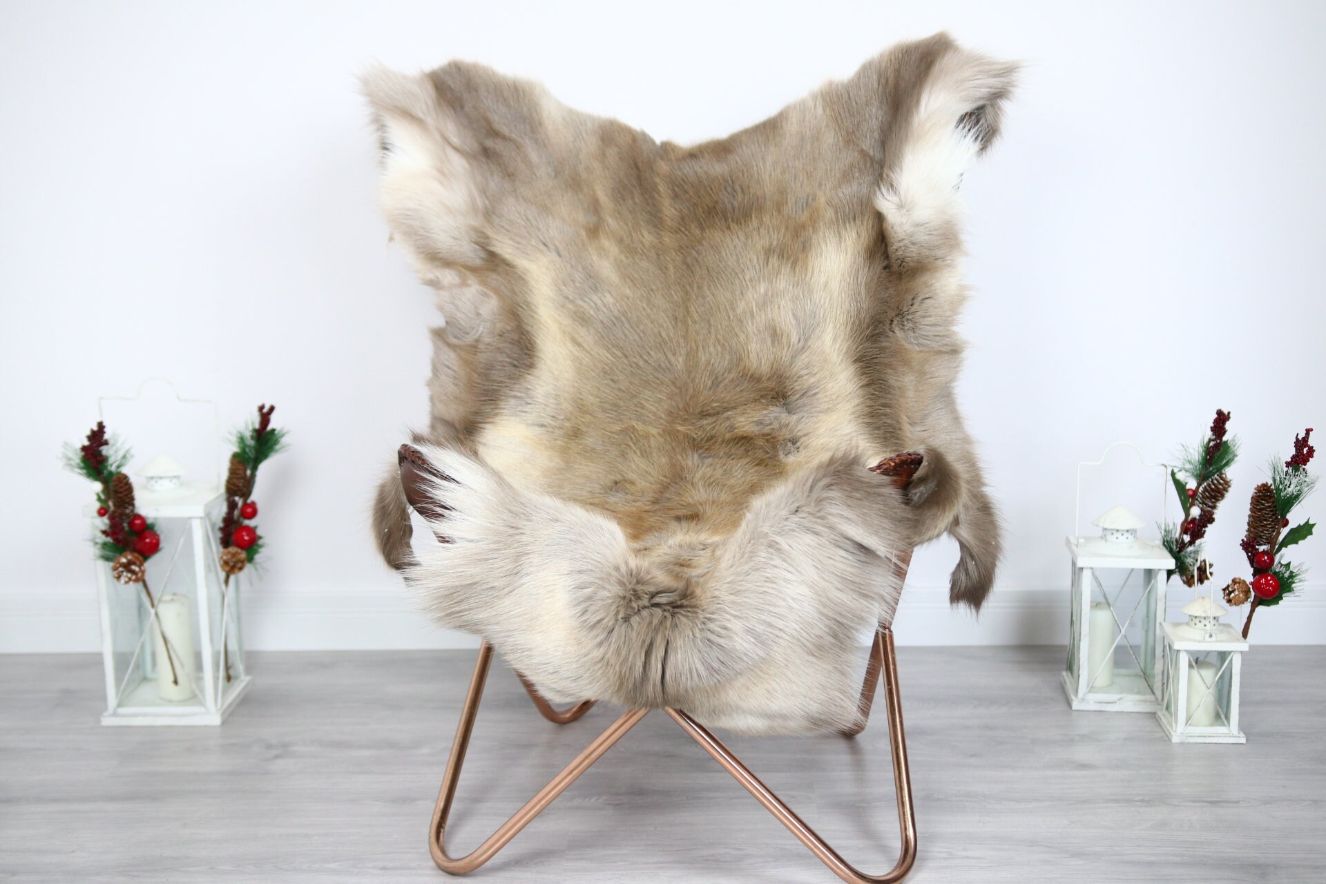 Reindeer Hide | Reindeer Rug | Reindeer Skin | Throw - Scandinavian ...