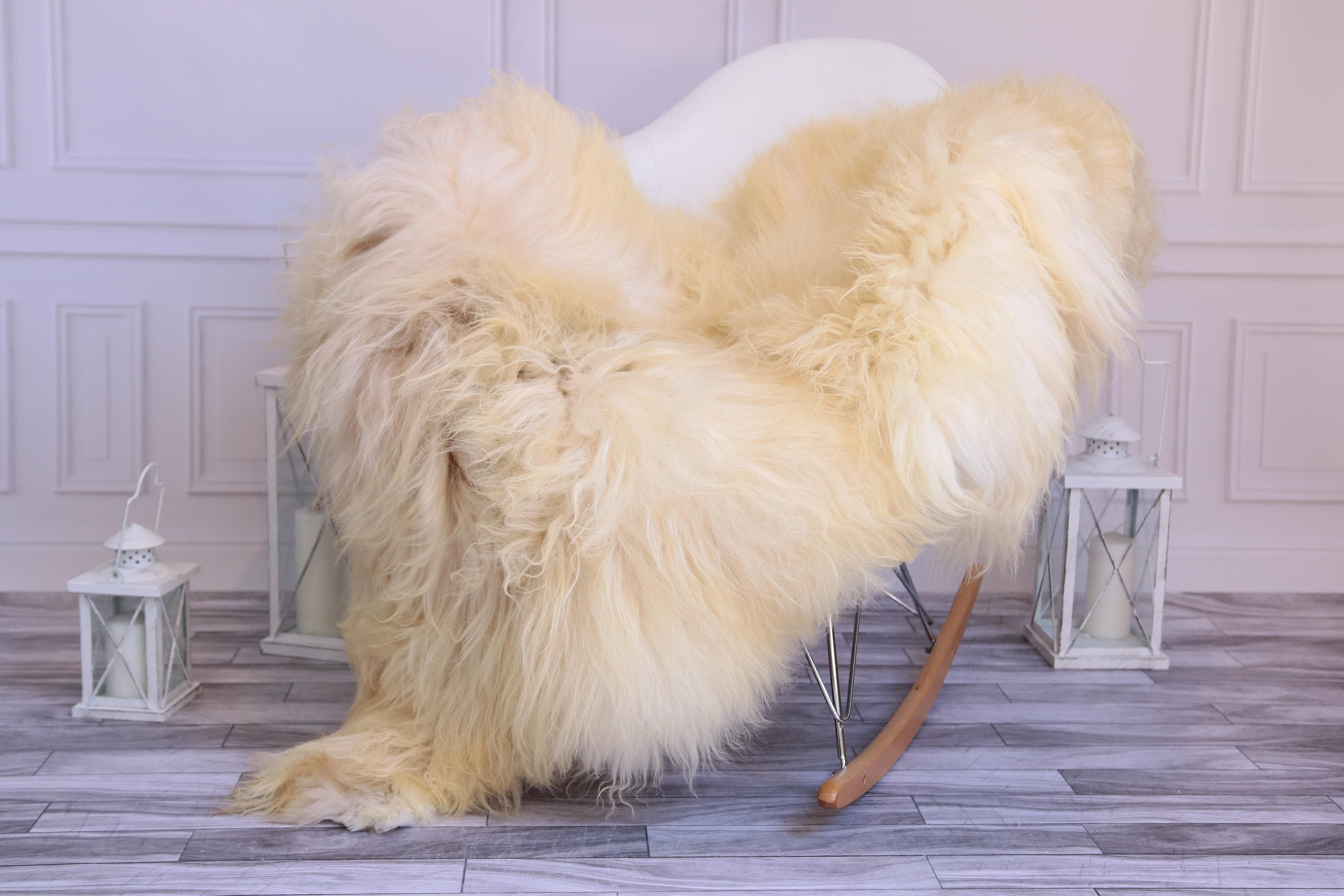 ON SALE Icelandic Sheepskin | Real Sheepskin Rug | Ivory Sheepskin Rug ...
