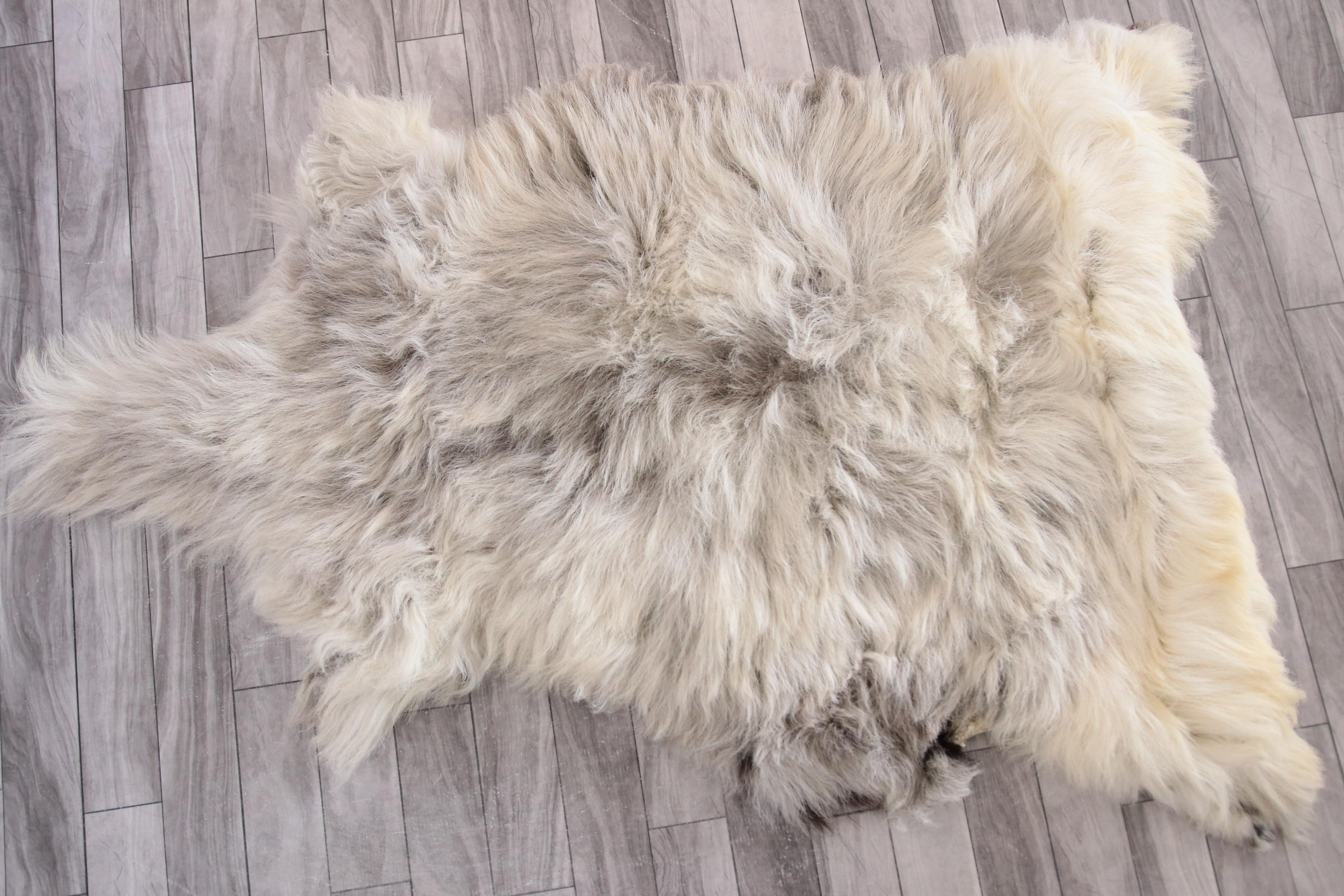 Organic Sheepskin Rug, Real Sheepskin Rug, Gute Sheepskin,Ivory Gray ...