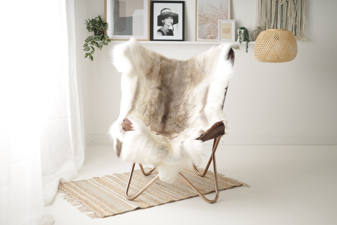 Reindeer Hide Reindeer Rug Reindeer Skin Throw XXL EXTRA LARGE ...