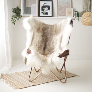 Reindeer Hide Reindeer Rug Reindeer Skin Throw XXL EXTRA LARGE ...