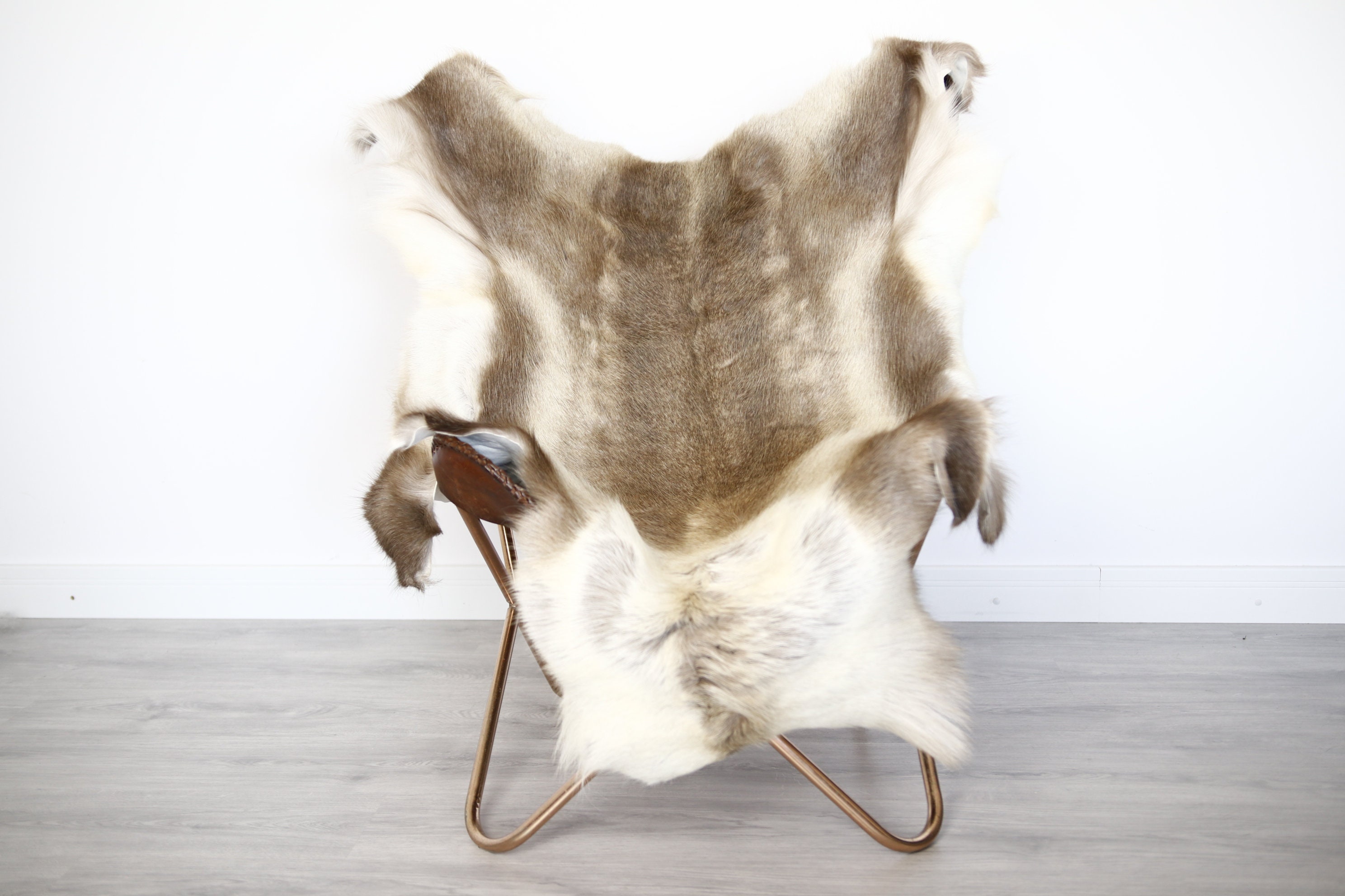 Reindeer Hide | Reindeer Rug | Reindeer Skin | Throw XXL EXTRA LARGE ...