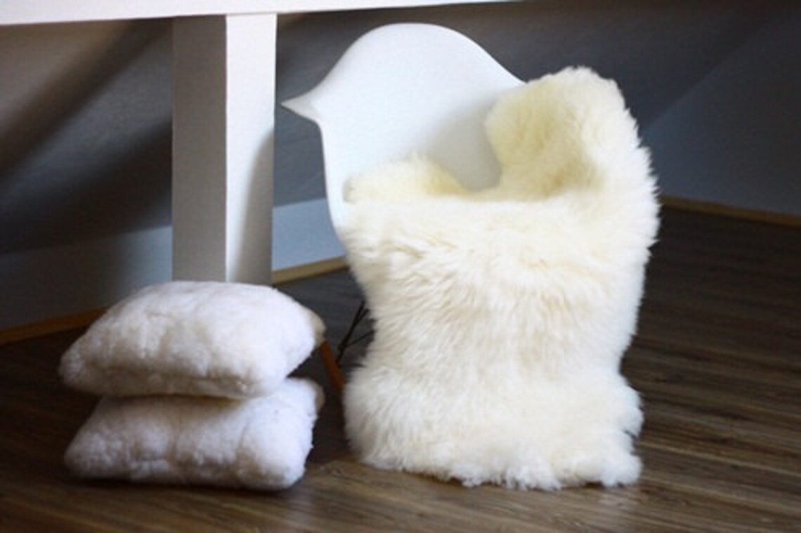 WOW Genuine Natural Lambskin / Sheepskin Rug Pelt Soft Long - Etsy