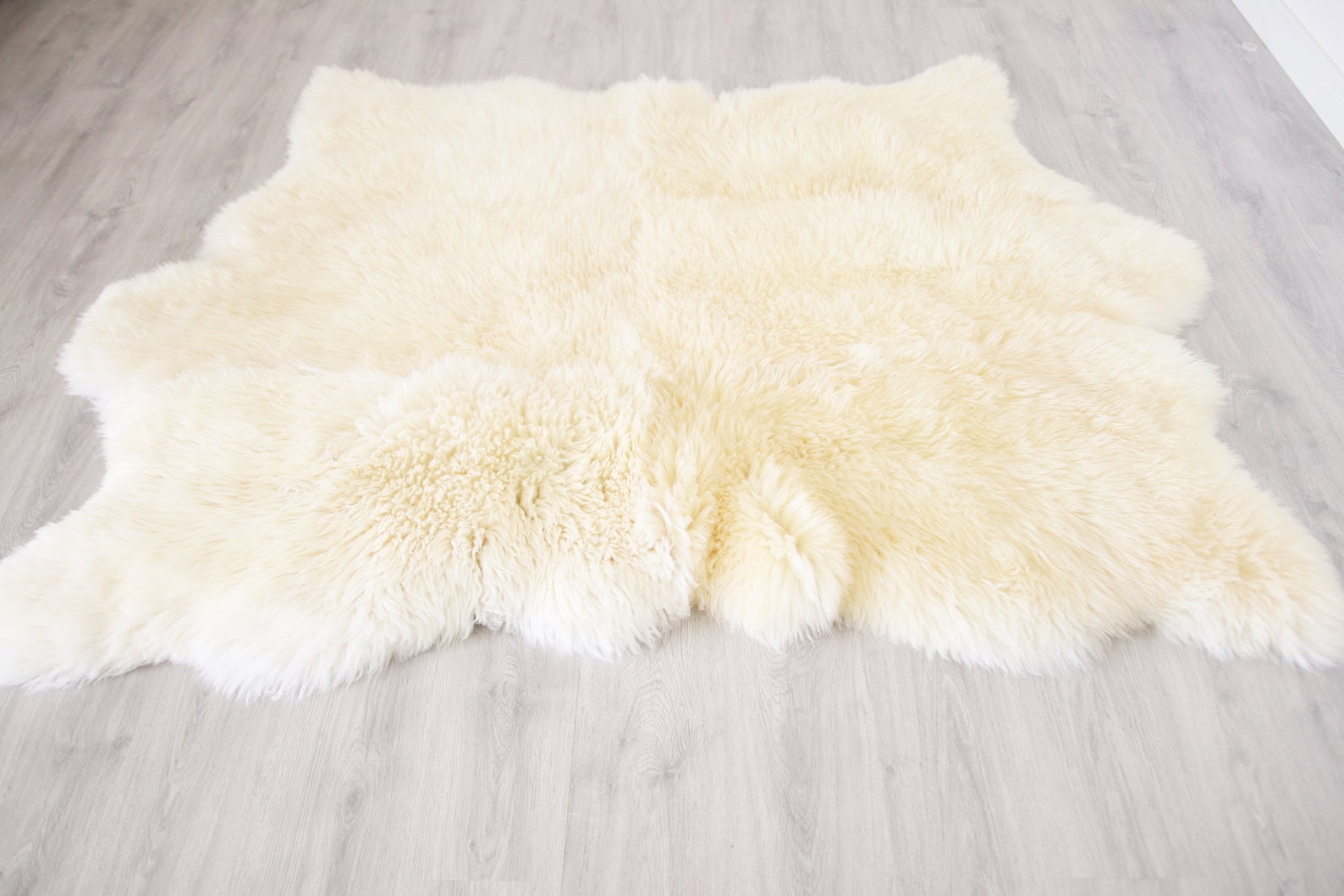 Sheepskin Rug White Sheepskin Rug Real Sheepskin Rug | Etsy