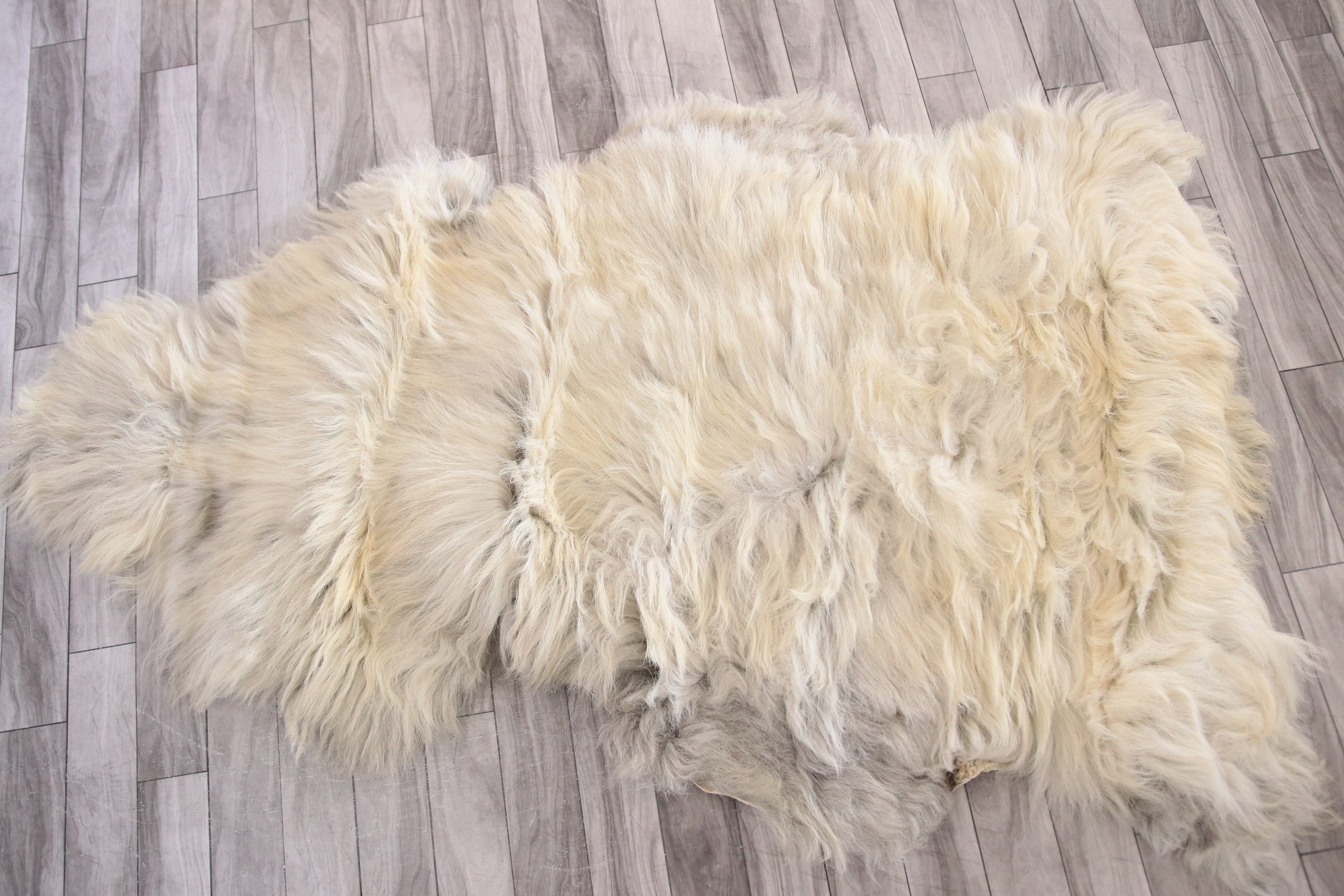 Organic Sheepskin Rug, Real Sheepskin Rug, Gute Sheepskin,Ivory ...