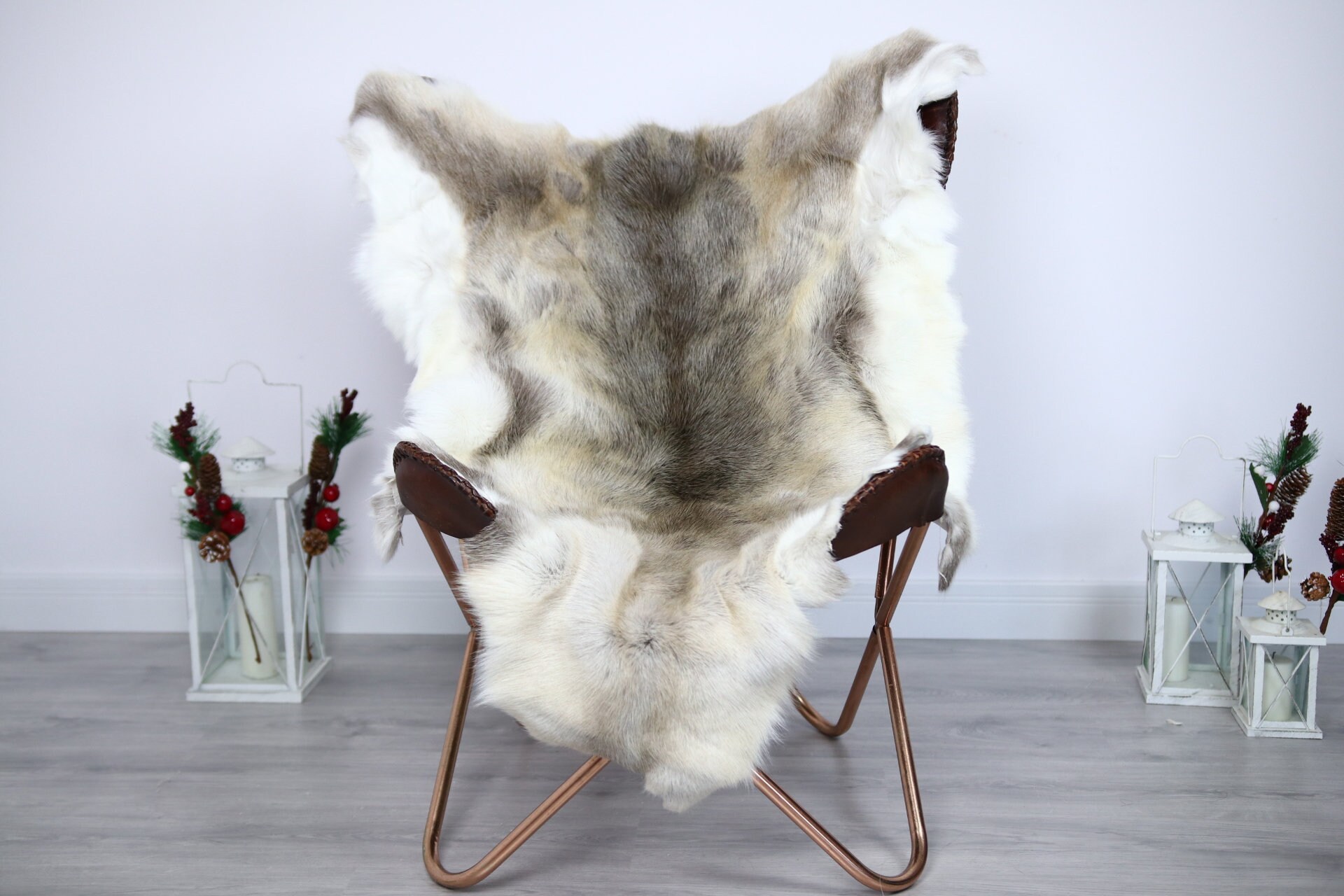 Reindeer Hide | Reindeer Rug | Reindeer Skin | Throw - Scandinavian ...