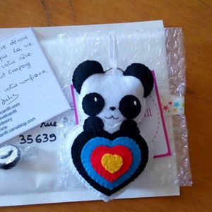 Archery Ornament Panda Plush for Quiver in an Archery - Etsy