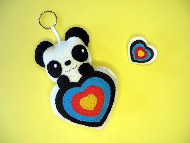 Archery Ornament, Panda Plush for Quiver - Etsy