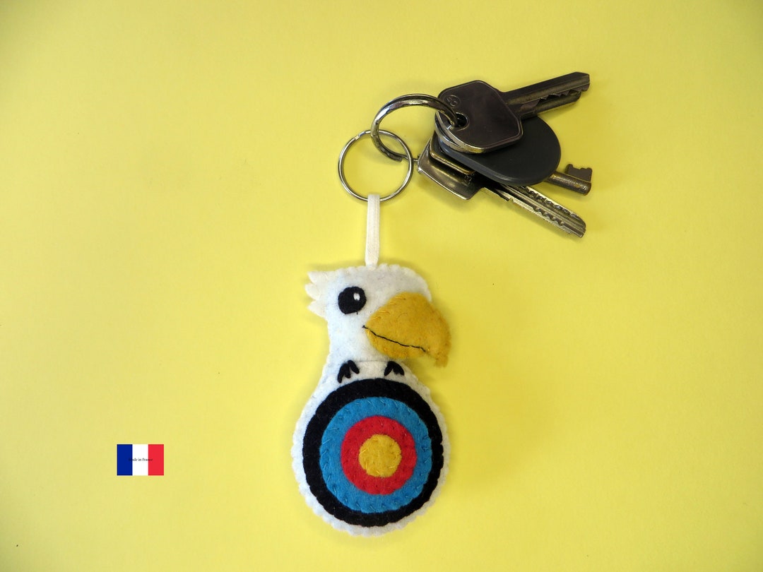 Archery Keychain, Eagle in a Target - Etsy UK