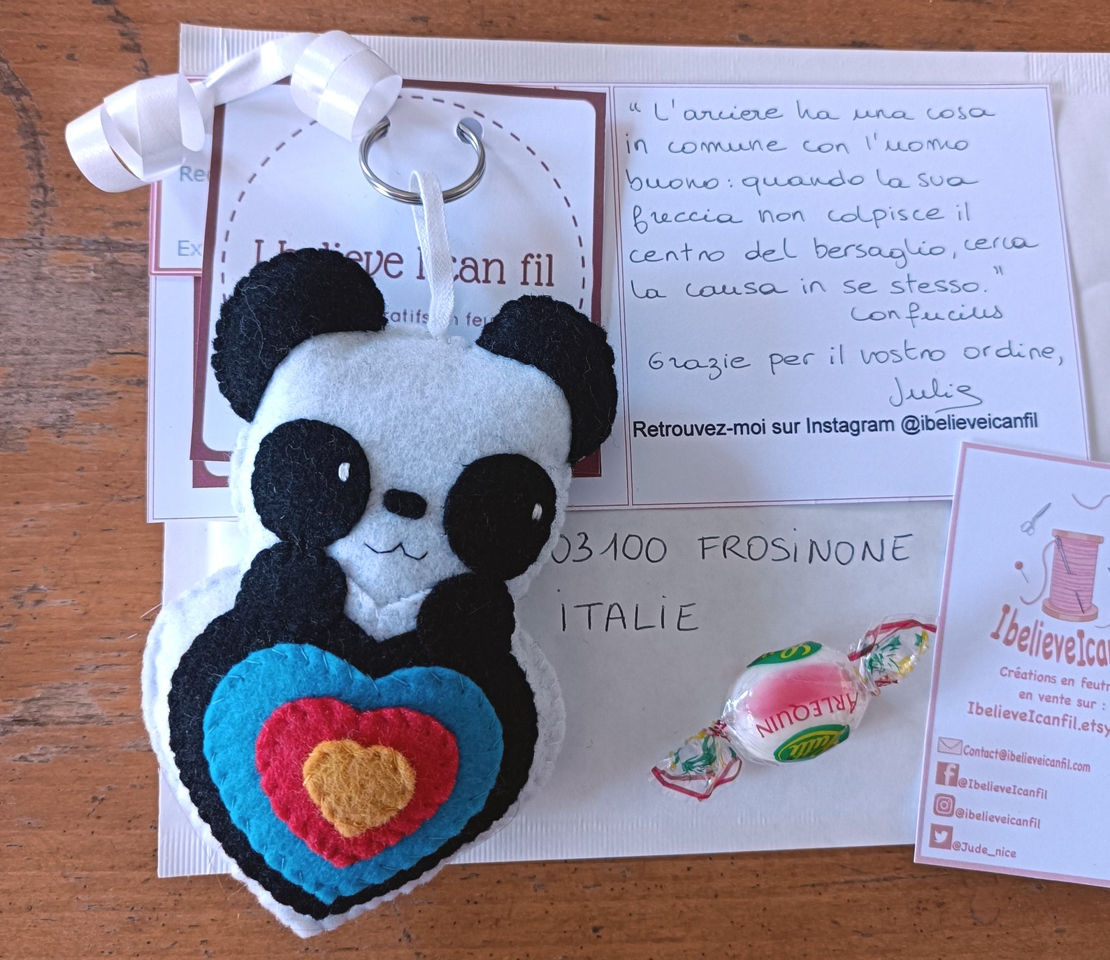 Archery Ornament, Panda Plush for Quiver - Etsy
