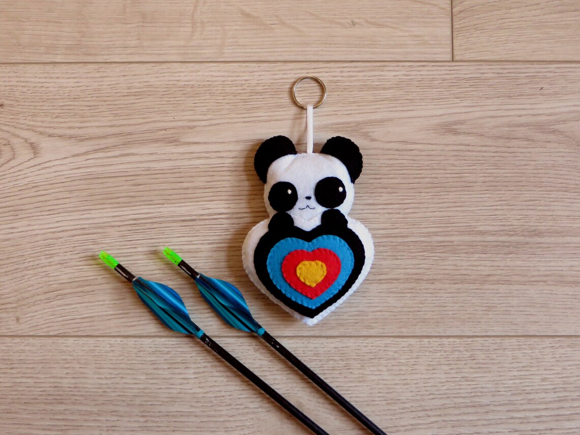 Archery Ornament Panda Plush for Quiver in an Archery - Etsy