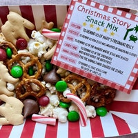 Dye-free Nativity Story Snack Mix Topper, Christmas Story Snack Mix ...