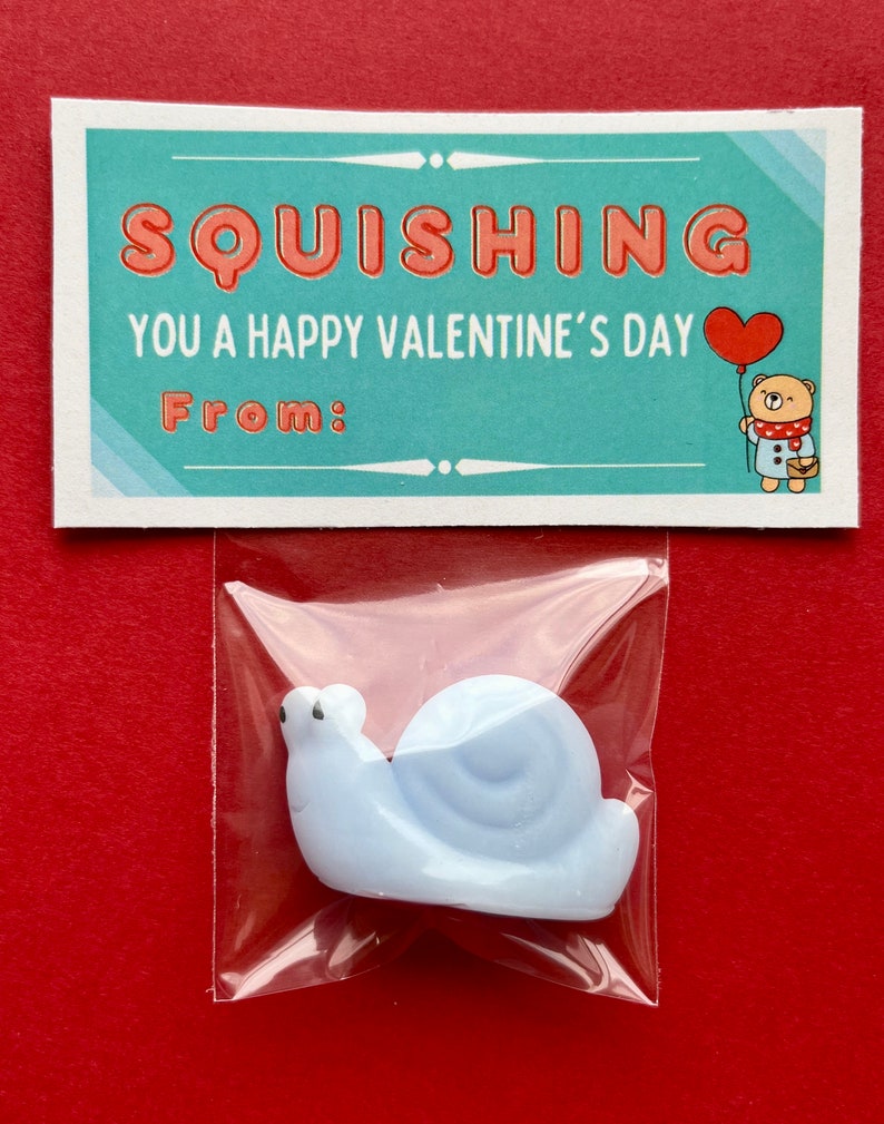 INSTANT DOWNLOAD Squishy Classroom Valentine Cards Valentines Day ...