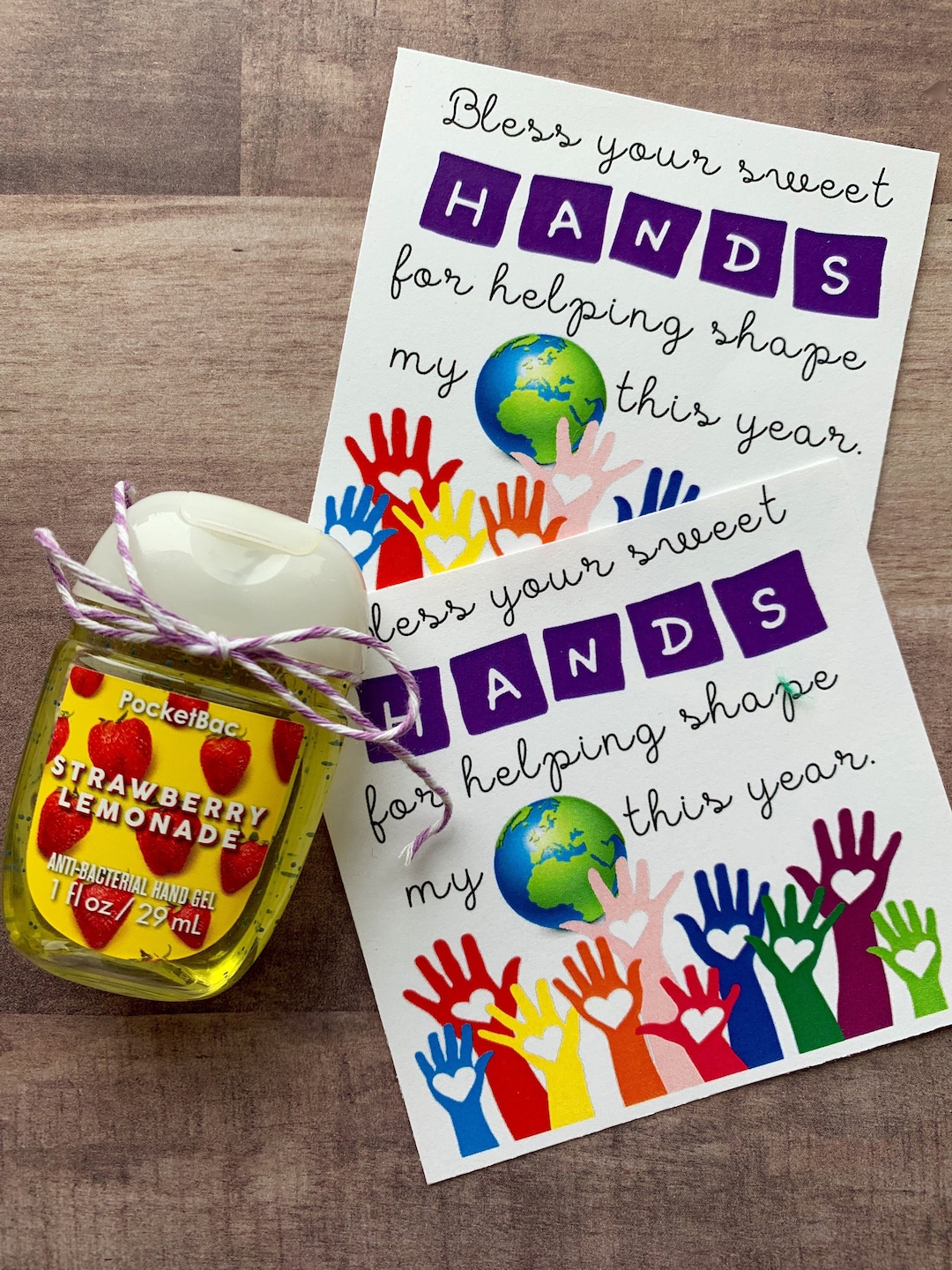 INSTANT DOWNLOAD Teacher Appreciation Hands Printables Soap Thank You ...