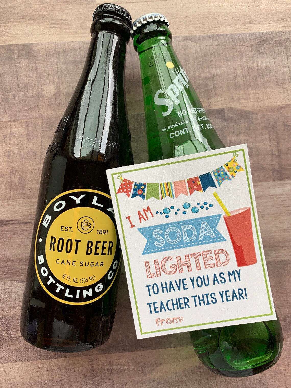 INSTANT DOWNLOAD Soda Teacher Appreciation Printables Thank - Etsy